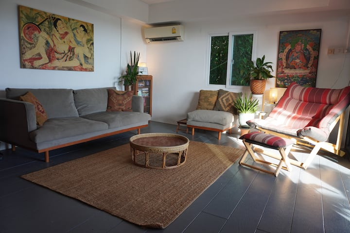 Treetop Oasis Nestled On The Canopy With Sea View - Ko Pha Ngan