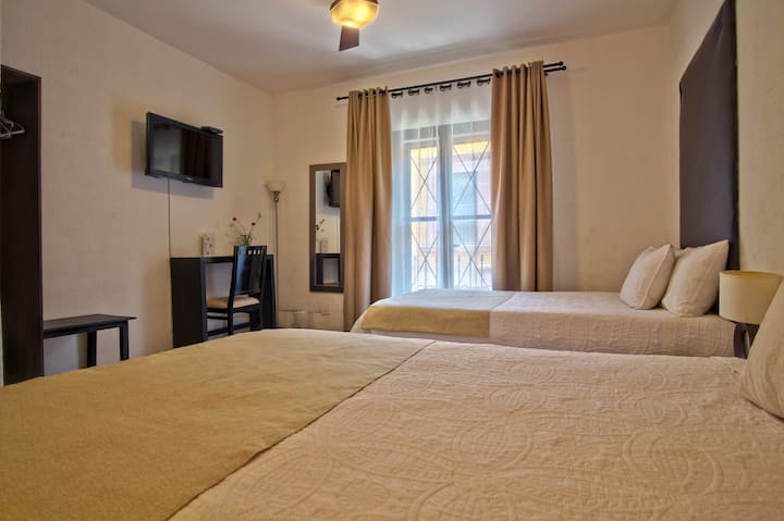 Hotel En El Centro 2 Camas A/c - San Miguel de Allende