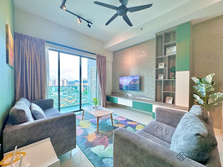 New·ong Kim Wee Melaka/3br 6pax Wifi Balcony - Malacca