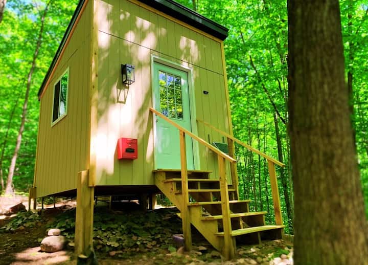 Primitive Off-grid Cabin • Wood Stove Glamping - Harbor Springs, MI
