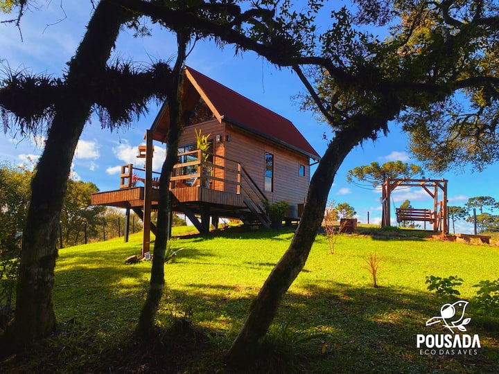 Chalé Com Hidromassagem Próximo A Vinícola Thera - Bom Retiro