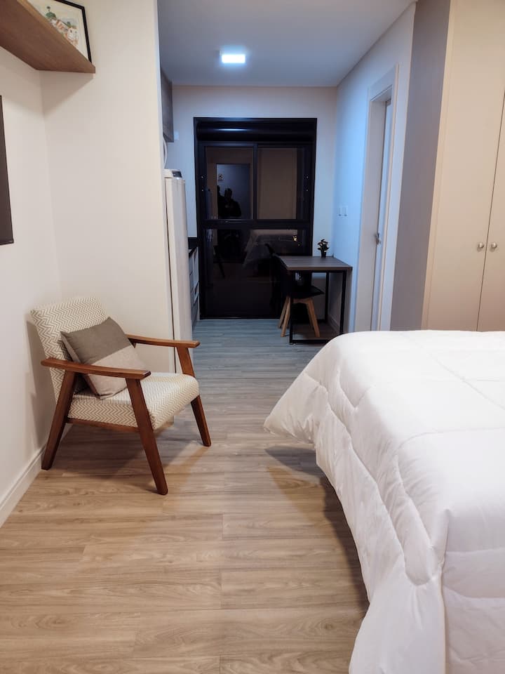 Estúdio Smart Com Garagem No ÁGua Verde - Curitiba