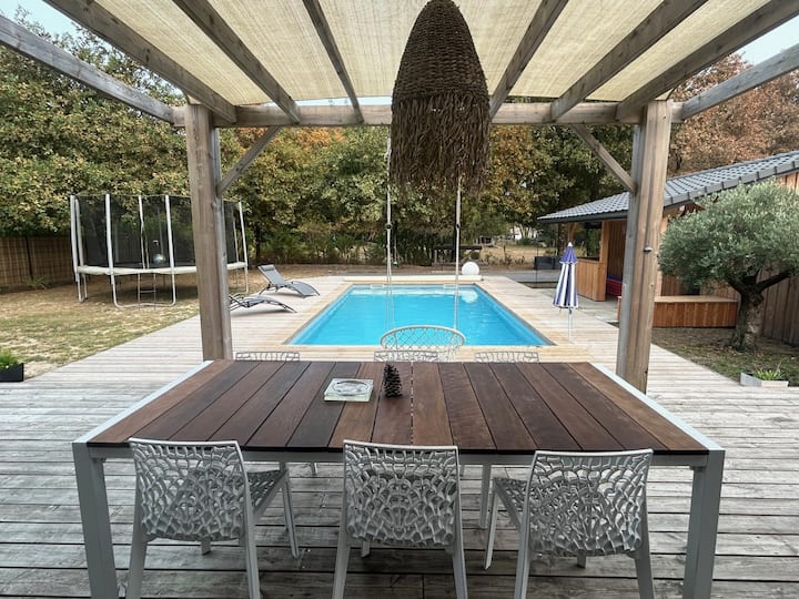 Maison Familiale Au Calme - Belin-Béliet