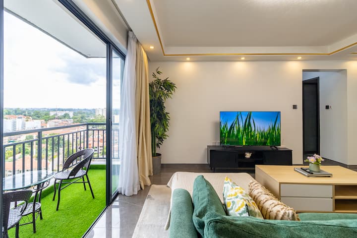 Stunning 3br Cozy Home W/ Gym, Rooftop & Views - Kenya