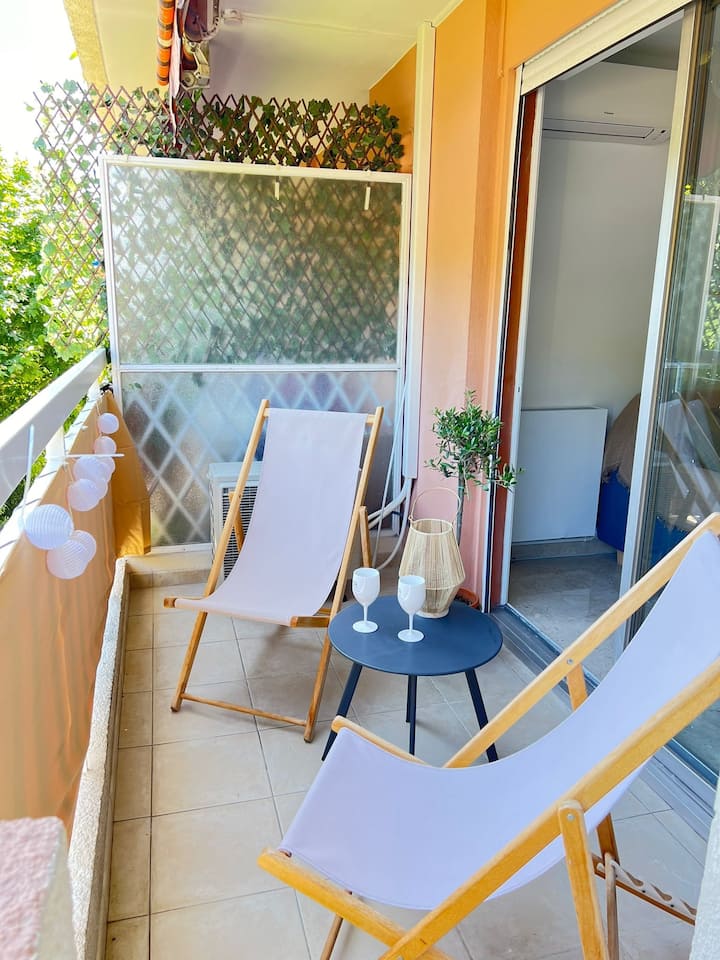 Charmant 2p Proche Port Et Plages, Terrasse Et Ac - Nice
