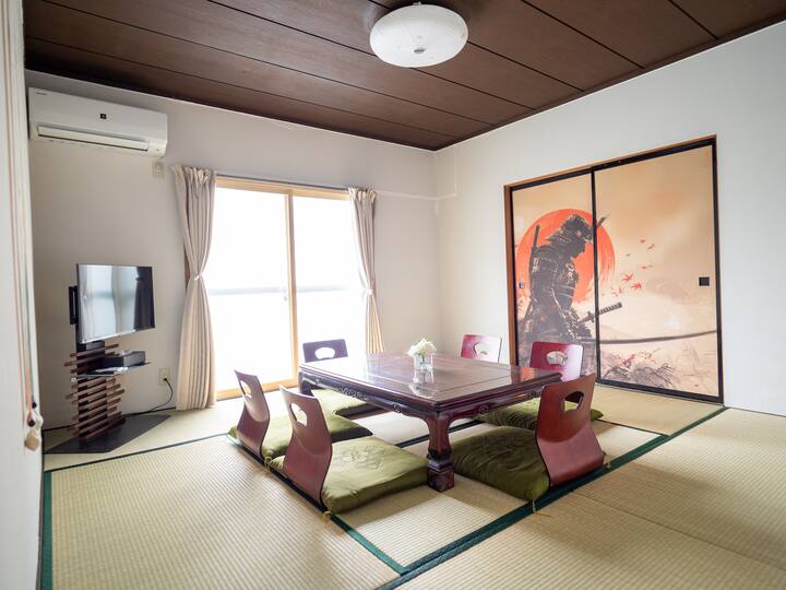 Karuizawa 35min/onsen 10min/tsuruya 3min/max 6/1p - 사쿠시