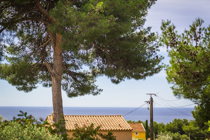 Les Amandiers - Maison Vue Mer Jardin Et Parking - Ceyreste