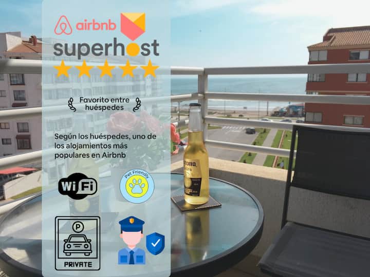 Checkout/in Flexible: Full Equipado, Wifi Rápida. - La Serena