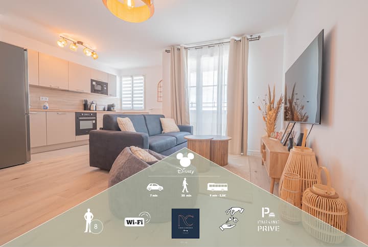 *Disneyland-paris* 8 Personnes, Wifi, Parking - Disneyland Paris