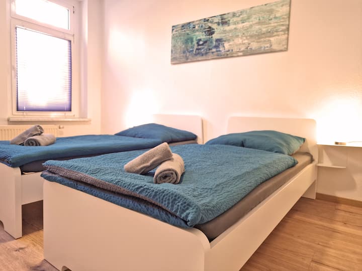 Happyside Travel & Work #1 O Wlan O 6 Einzelbetten - Leipzig