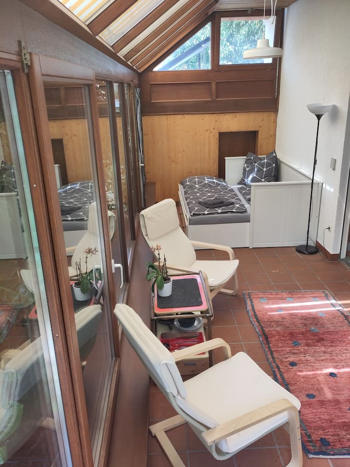 Wintergarten Mit Kamin - Kirchzarten