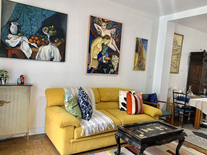 Central: Room In 92 Sqm Apartment - Èze