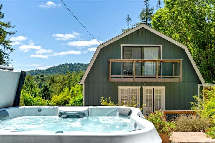 Magicmountain:tree Top Retreat!views!wifi/pup/httb - Jenner, CA