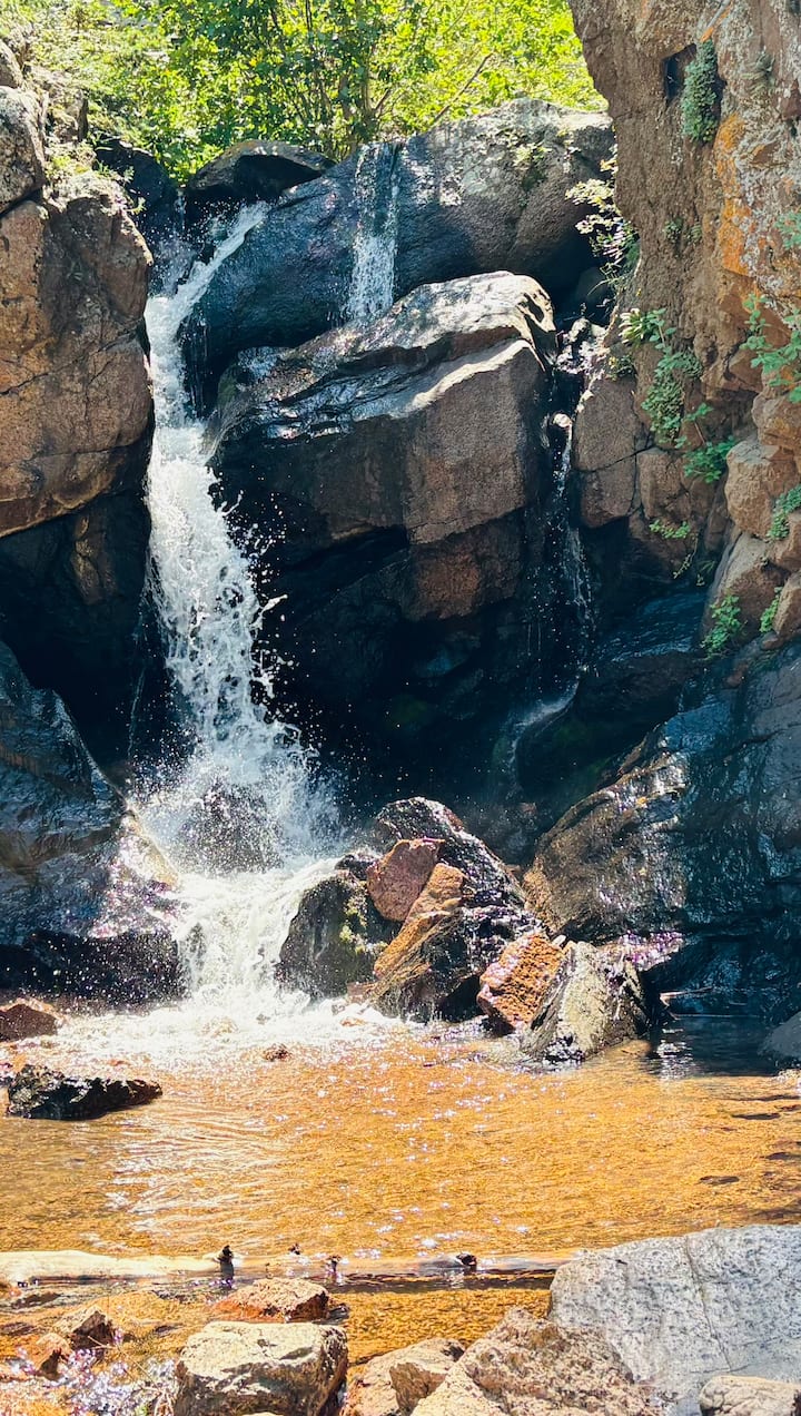 Private Trail To Waterfall - Larkspur, CO