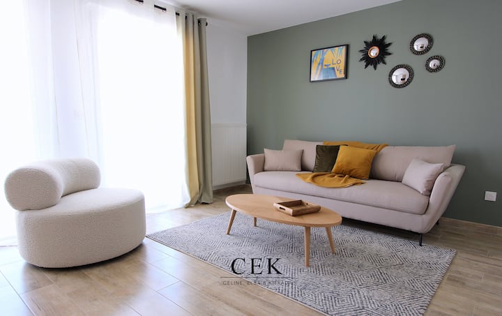 Cristal2~logement 6pers à Proximité De Disneyland - Serris