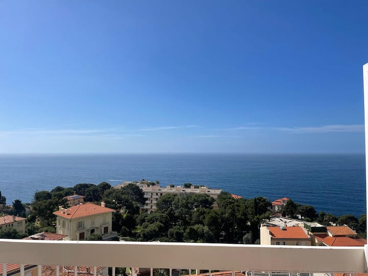 Sublime Vue Mer, Cap D’ail , Parking Privé - Cap-d'Ail