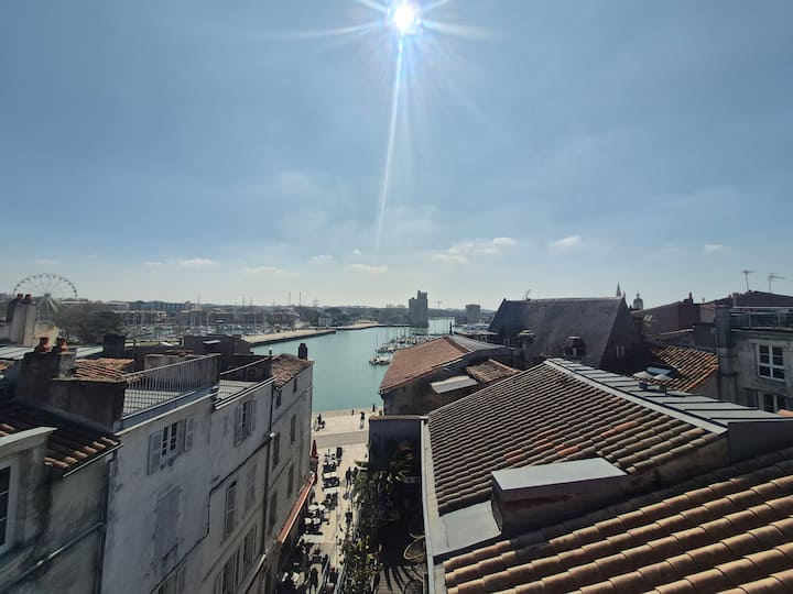 Hyper-centre, Terrasse Sublime, Clim, Wifi - La Rochelle