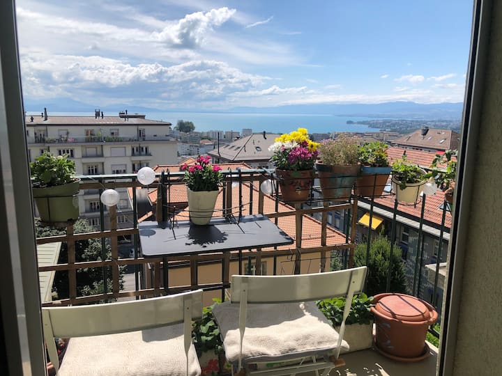 Lausanne, Vue Sur Le Lac - Losanna