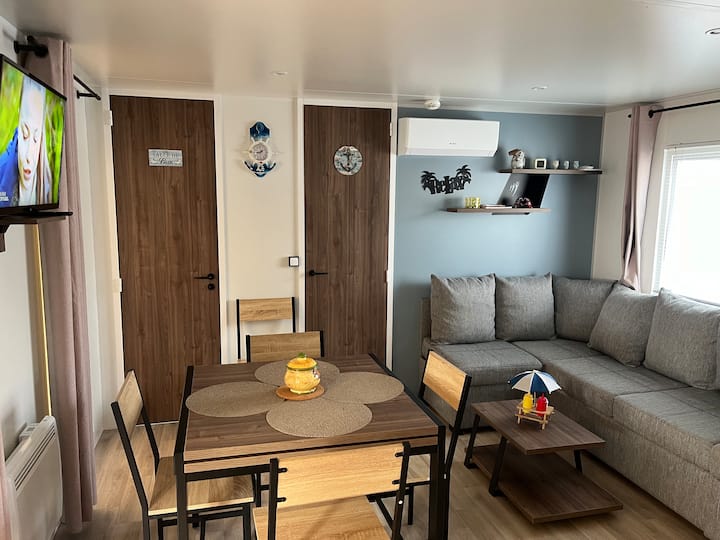 Mobil Home 6 Pl 2 Ch 1 Sb 1 Wc - Canet-en-Roussillon