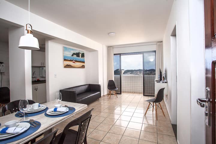 Apartamento Com Vista Mar Em Exelente Localização - Natal