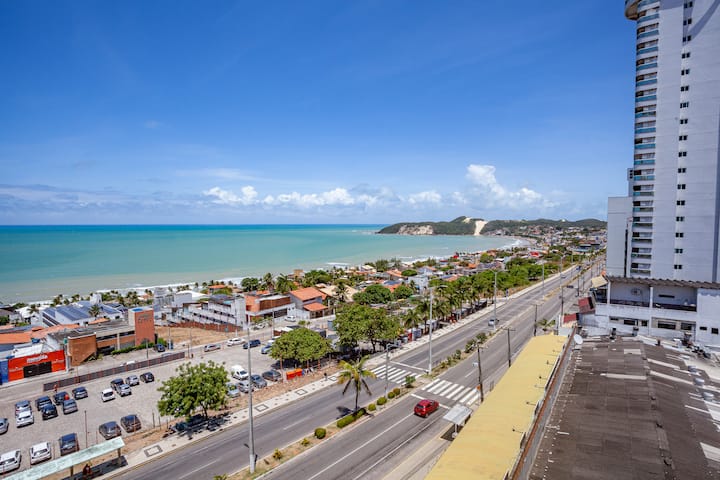 Flat Vista Mar Em Excelente Localização - Natal