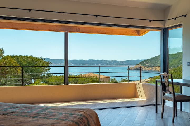 Villa Vue Mer & Piscine - Domaine Privé - Saint-Cyr-sur-Mer
