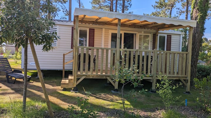 Mobil-home Tout Confort 3 Chambres Dans Camping 4* - Lège-Cap-Ferret