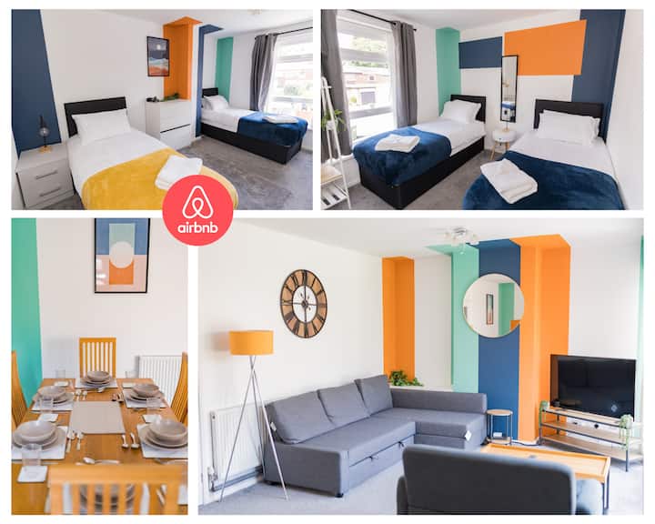 Perfect For Contractors + Families + Free Parking! - Wolverhampton