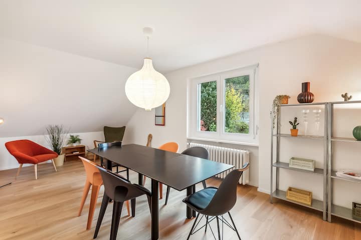 Stylish 3br City Views Apartment - 루체른