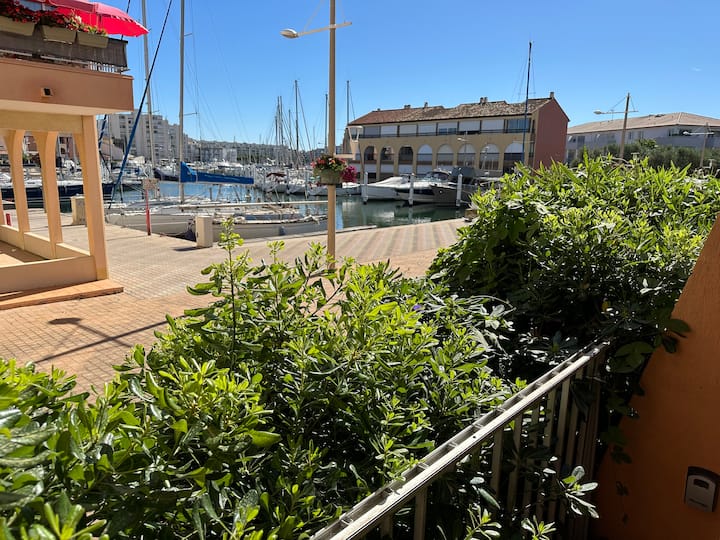 T2 Climatisé Au Port De Carnon - Mauguio
