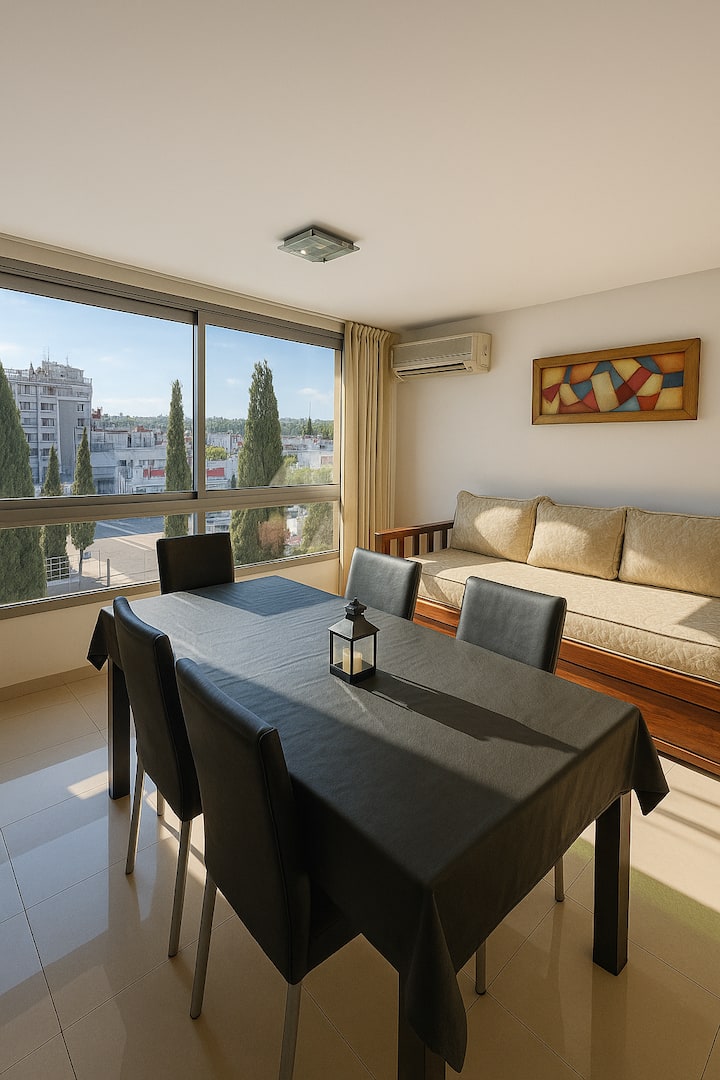 Depto. Pleno Centro. Pile En Terraza - Villa Carlos Paz