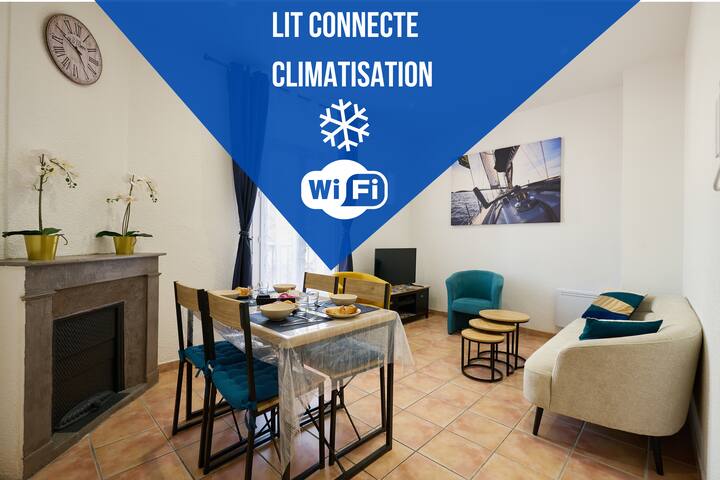 Le Cabrit : Climatisation - Wifi - Perpignan