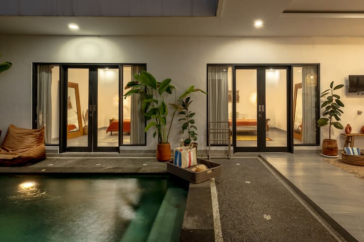 1agate 2br -5min To Canggu 1min Walk To Resto&shop - Bali