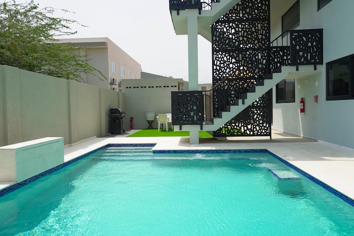 Lovely New 2b-ba Noord 5 Min To Palm Beach, Pool - Aruba