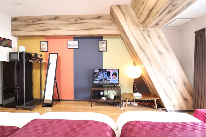 Kuromon Market 1 Min Walk⁑dotonbori 7 Min Walk⁑㊅c - Osaka