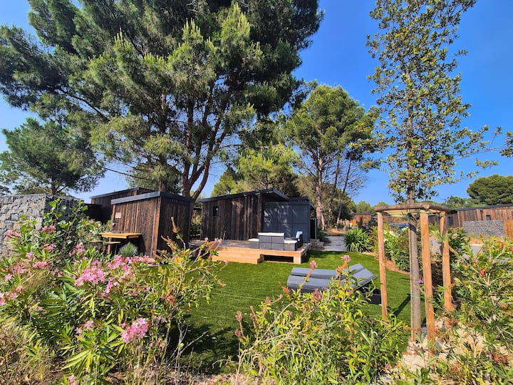 Friendly Cottage 2 Chambres, Jardin, 5mn De La Mer - Vias