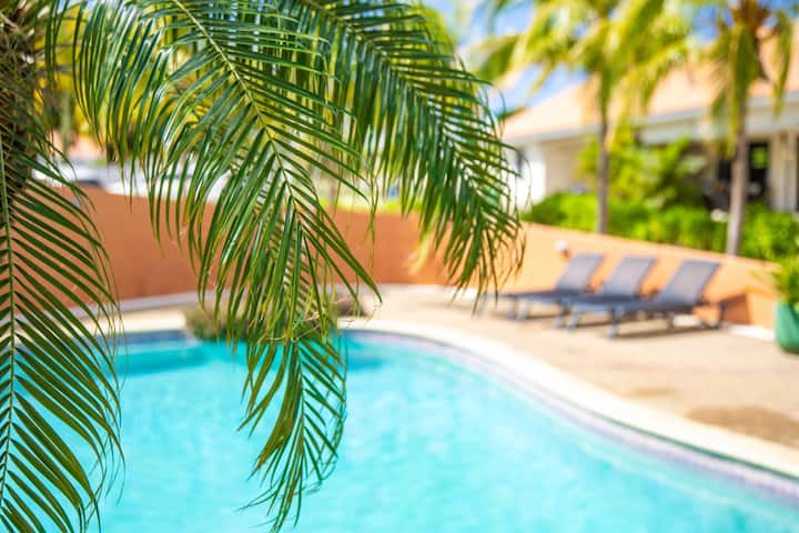 Abc Deluxe Appartementen Met Groot Zwembad - Curaçao