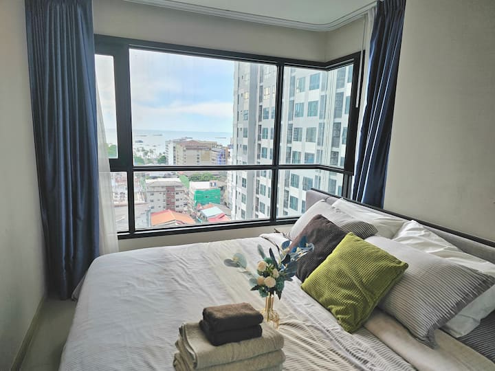 The Base, 2bedrooms, Sea View And Pool View, Wi-fi - Pattaya City