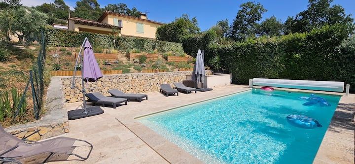 Belle Maison 6 Personnes Avec  Piscine Privée - Montauroux