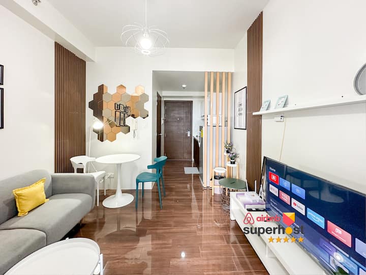 Smdc Air 53f Sunny 1br |Skyline View |Makati Cbd - 馬卡蒂