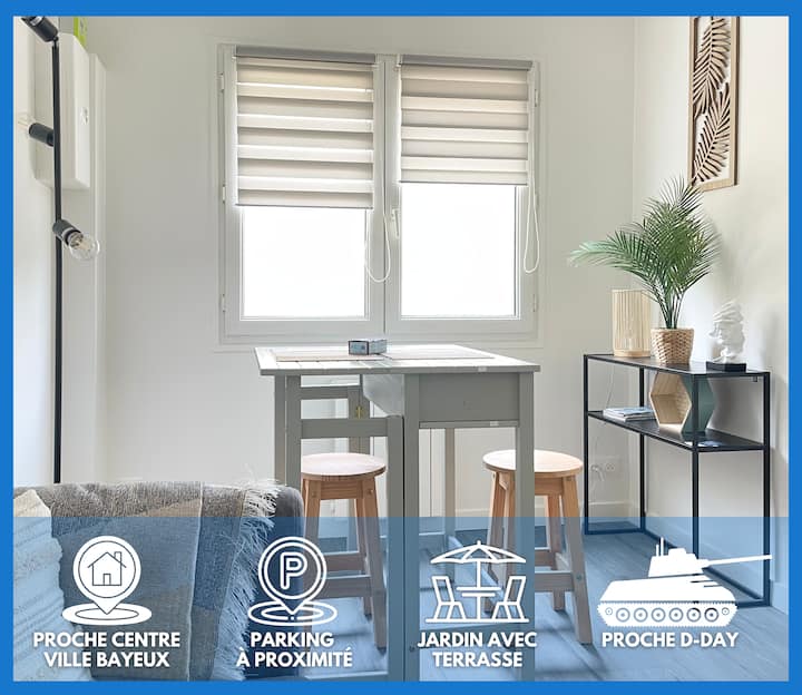 Maison Cosy Avec Jardin 5 Mn à Pied Centre Bayeux - Bayeux