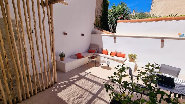 Private Double Room With Patio 5min From The Sea - Marseille