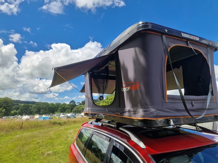 Rooftop Tent Hire, Holywell Campers - Newquay