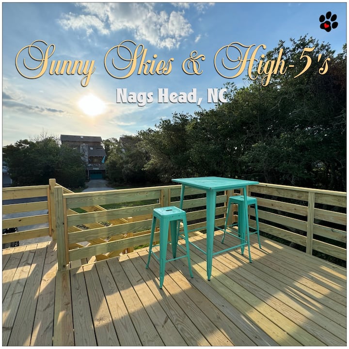 Sunny Skies & High Fives, Dog Friendly! - Nags Head