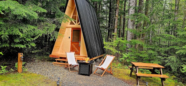 Artisan A-frame • Secluded Nature Stay Cabin #3 - Forks, WA
