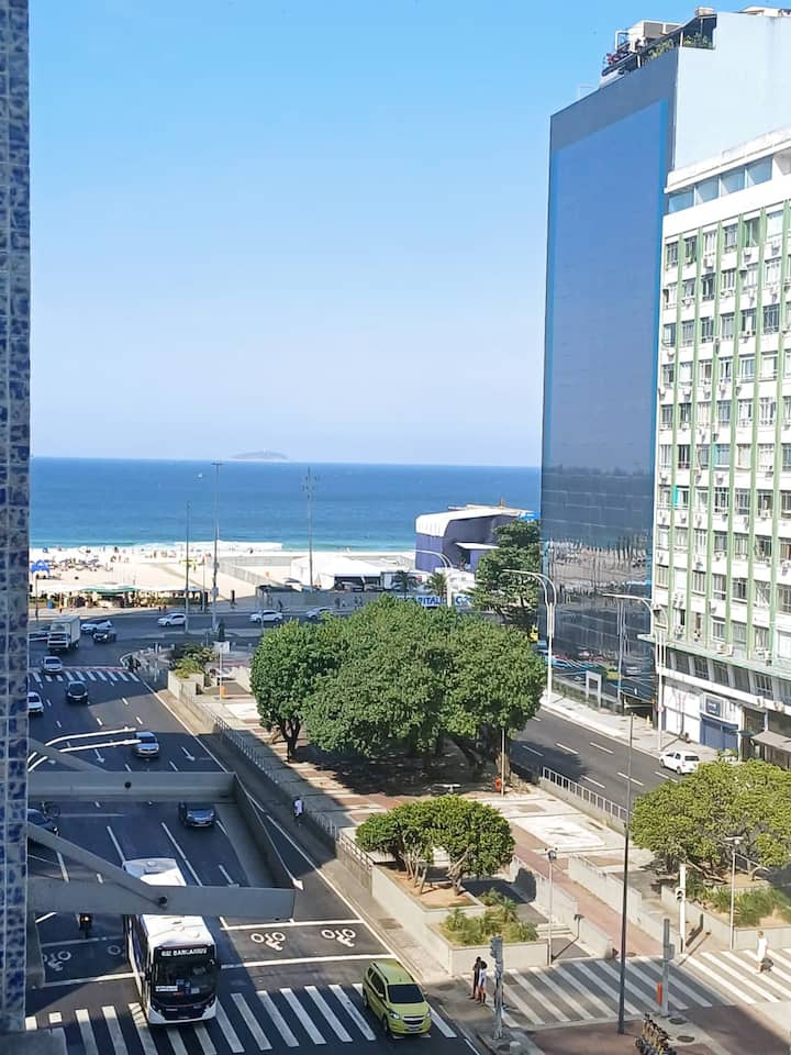 Loft Princesa Copaleme Vista Mar - Rio de Janeiro