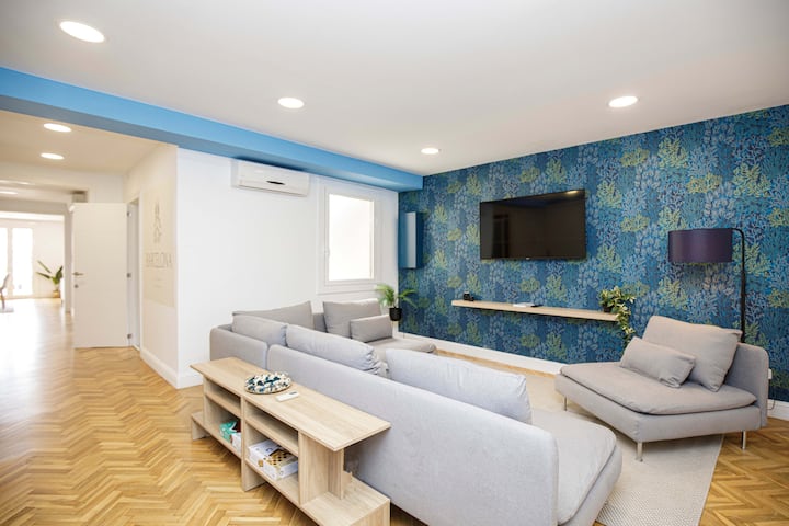 Eixample | Balcon | Cuisine | Wi-fi | Lave-linge - Barselona