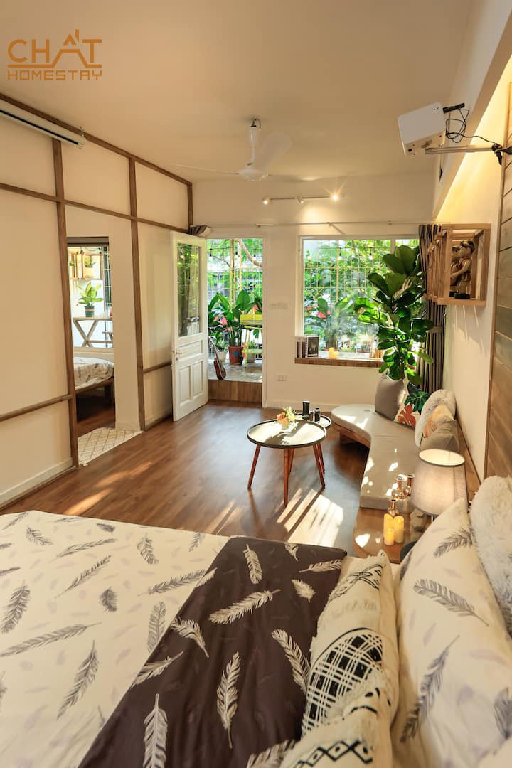 Train Street View| Green Balcony & Home Cinema - Hanoi