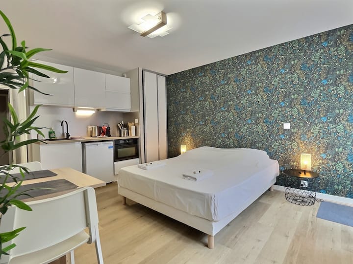 Appart'hotel Tournusien 5 - Terrasse - Tournus