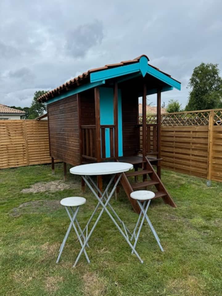 Cabane Des Randonneurs, Jardin,  Bassin D'arcachon - Biganos